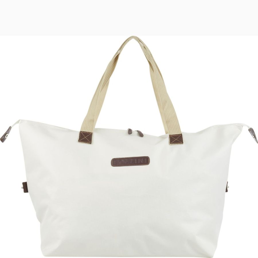 Vita väskor i syntet från Bozzini (04-4677-14)