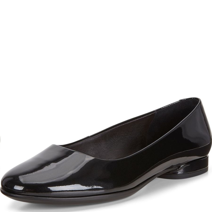 Svarta damskor i lack från ECCO (208003)