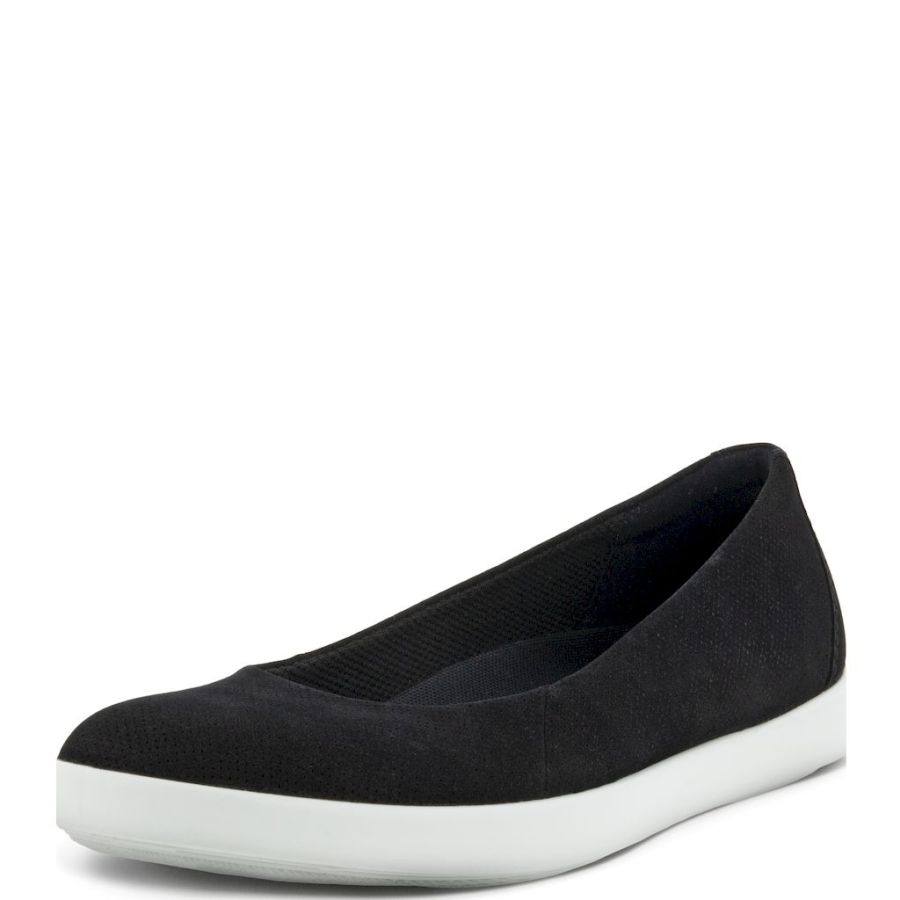 Svarta damskor i nubuck från ECCO (85835302001)