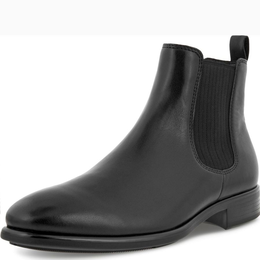 Svarta herrskor i skinn från ECCO (51280401001)