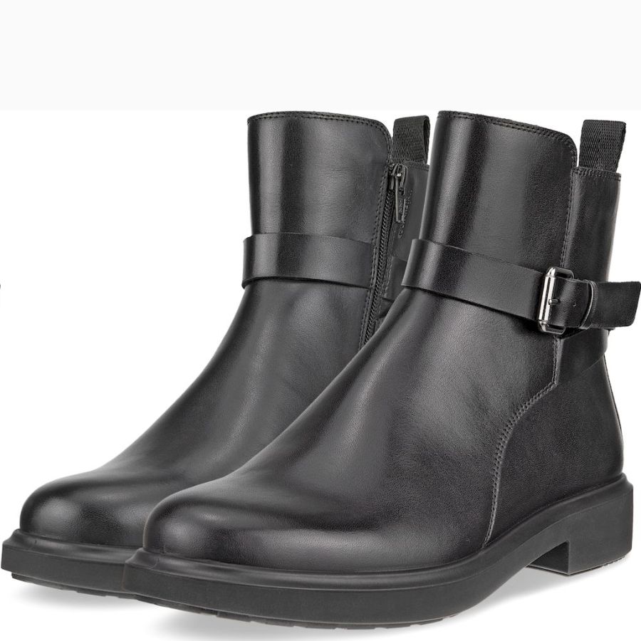 Svarta damskor i skinn från ECCO (22201301001)