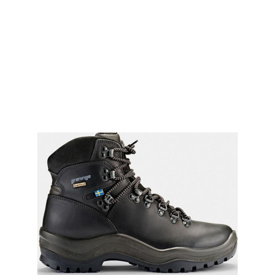 Svarta damskor i skinn från Graninge (563629)