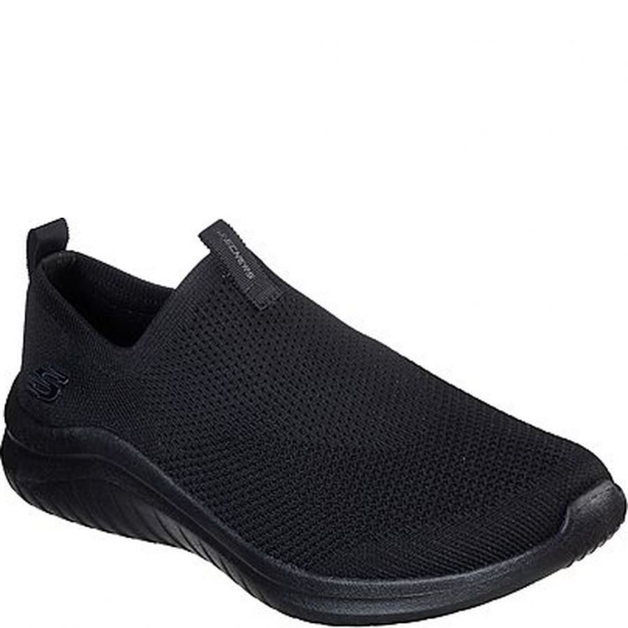 Svarta herrskor i textil från Skechers (232047)